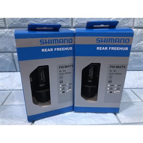 Shimano Deore Rear Freehub FH-M475 36h 6bolt | Shopee Philippines
