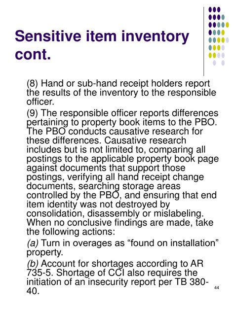 Ppt Inspection And Inventory Procedures Powerpoint Presentation Free