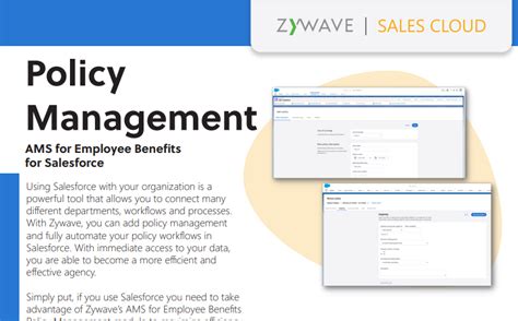 Salesforce Ams Integration Info Sheet Zywave
