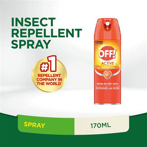 Off Active Insect Repellent Aerosol Spray 170g Shopee Singapore