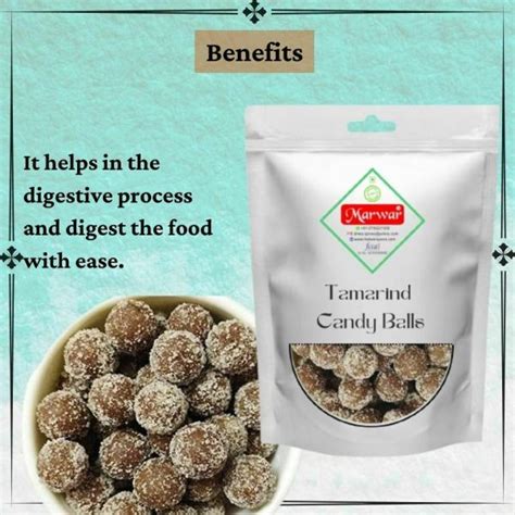 Marwar Imli Toffee Imli Ladoo Natural Tamarind Candy Balls Soft And