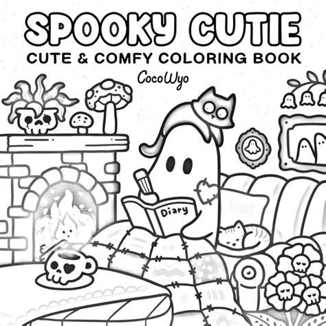 Spooky Cutie Coloring Pages
