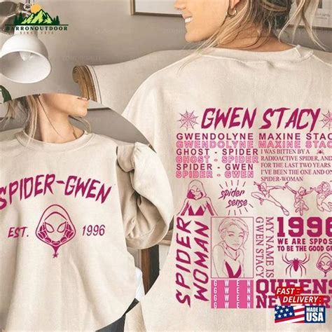 Spider Man Across The Verse Gwen T Shirt Sweatshirt Ghost Spider