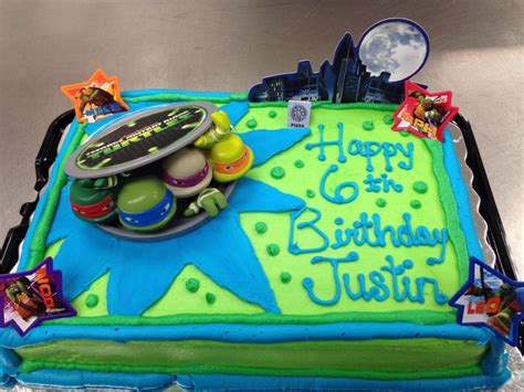 Tmnt Sheet Cake Tmnt Birthday Ninja Turtles Birthday Party Ninja