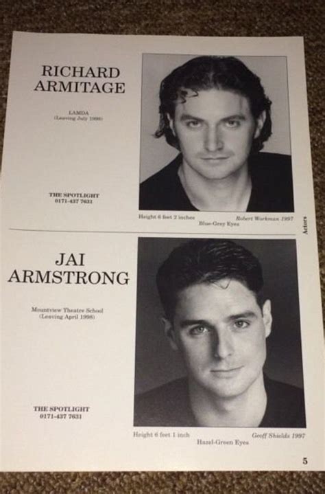 Lamda Script Book Amazing Grace Richard Armitage Richard