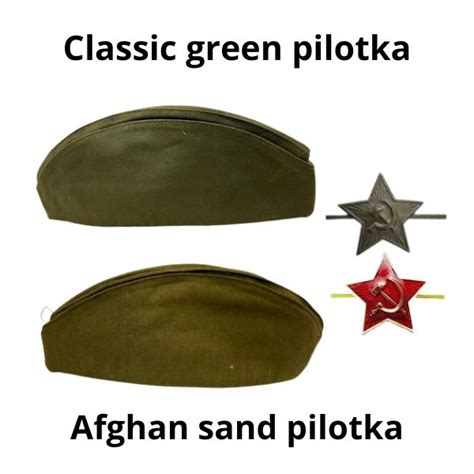 Soviet Army Pilotka Hat Ww2 And Afghan War Military Cap Soviet Boots