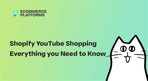 Shopify Youtube Shopping Overview Ecommerce
