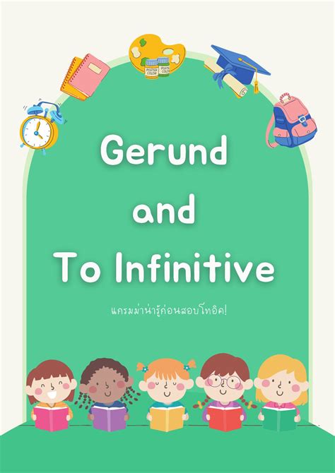Gerund And To Infinitive Nesnoe7645 Page 1 8 Flip Pdf Online