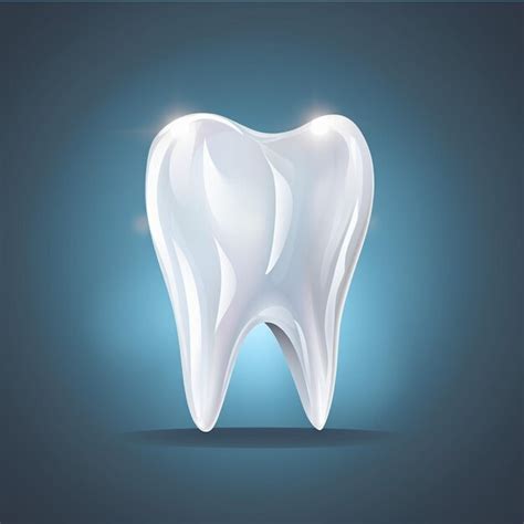 Premium Ai Image Tooth On A Gray Background 3d Illustration 3d Rendering