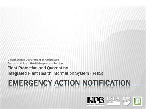 Ppt Emergency Action Notification Powerpoint Presentation Free