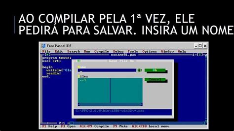 Curso Lógica De Programação Aula 03 Instalando O Ambiente Pascal