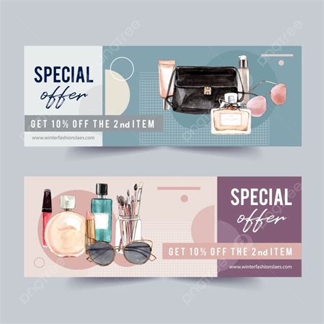 Fashion Banner Design With Perfume Template Download On Pngtree