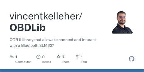 Github Vincentkelleher Obdlib Odb Ii Library That Allows To Connect And Interact With A