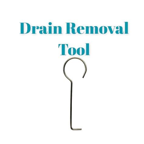 Drain Removal Tool Lifting Hook Designer Drains
