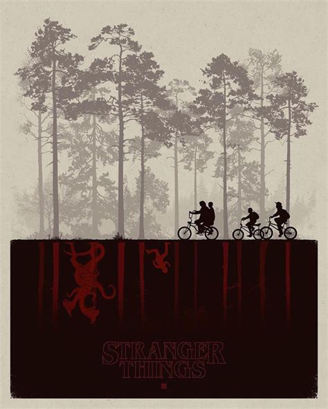 Superb Fan Art Posters Of Stranger Things Fubiz Media
