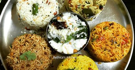 Variety Rice Platter Recipe By Bethica Das Cookpad
