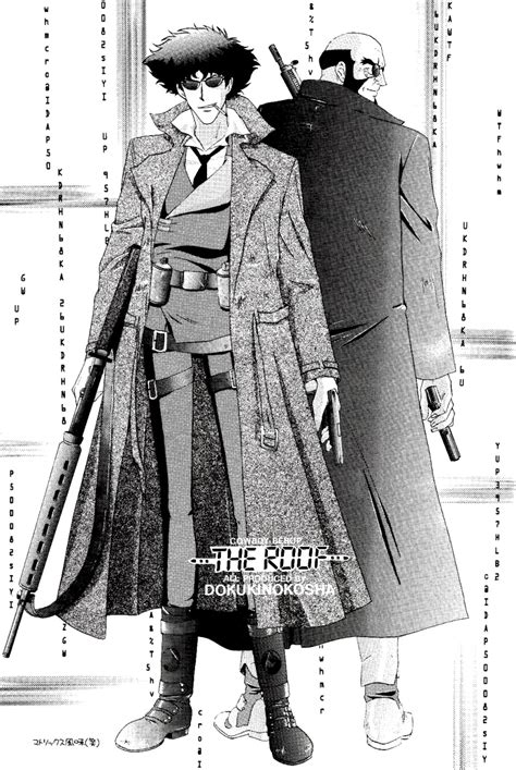 Safebooru 2boys Bald Beard Boots Cigarette Coat Cosplay Cowboy Bebop