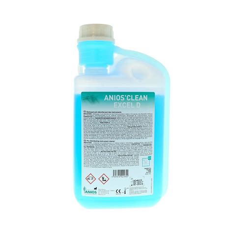 Désinfectant Instrument Anios Clean Excel D 5 Litres Anios