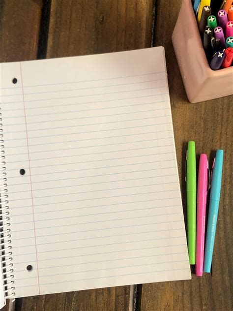 School Supplies Grade Choice Personalized Side Spiral Notebook