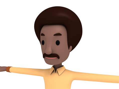 Cartoonman022 Discoman 3dモデル 5 Fbx Max Obj Free3d
