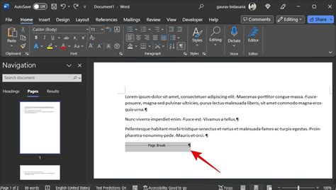 Blank Page Vs Page Break In Word When To Use And How Ebrx