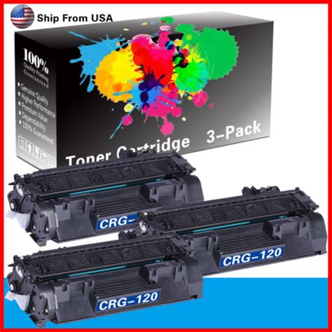 3pk Crg 120 Crg120 Toner Cartridge For Imageclass D1320 D1350 D1370