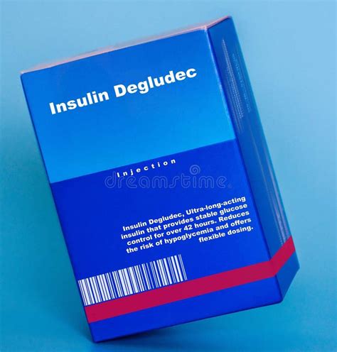 Insulin Degludec Type 1 And Type 2 Diabetes Stock Image Image Of