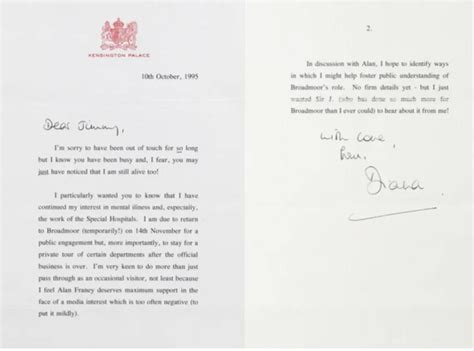Was An Authentic Letter From Princess Diana Addressed To Accused Sex Offender Jimmy Savile