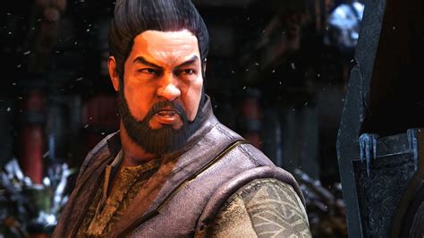 Mortal Kombat X Bo Rai Cho All Intro Dialogues 60 Fps Youtube