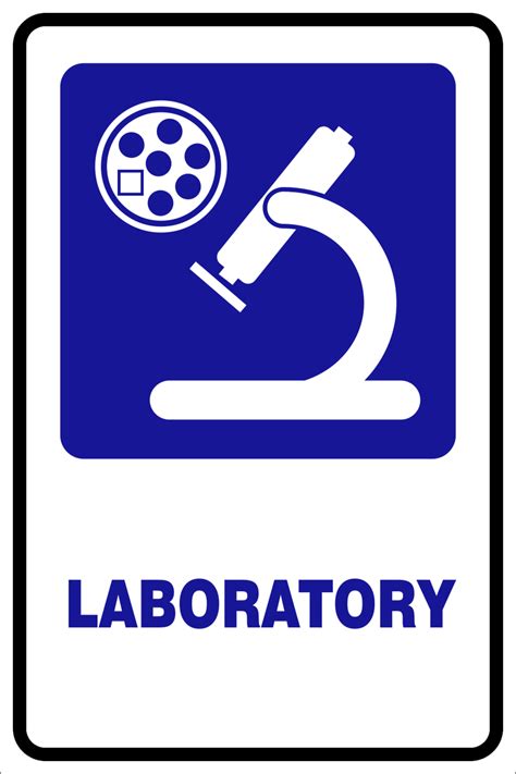 Laboratory Safety Sign Lab03 Safety Sign Online