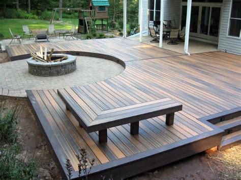 Modern Decks With Fire Pits Stylish Designs To Elevate Your Outdoor Space