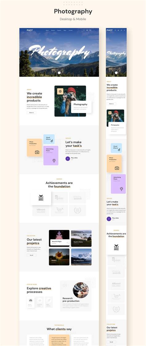 ELEVEN Responsive Landing Pages Desktop Mobile Landing Pages Responsive Web Design
