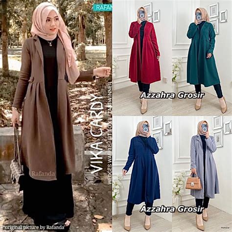 Jual Am Bianca Cardigan Tanpa Dalaman Blazer Wanita Korea Style
