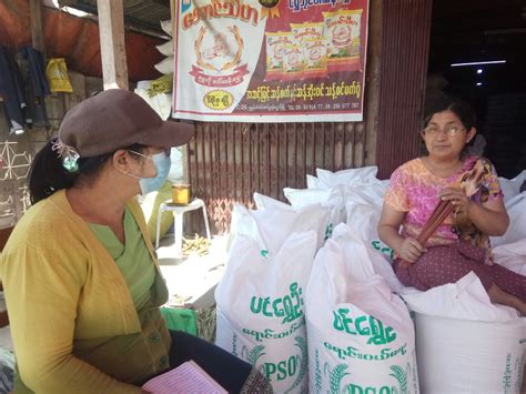 ပန်းတောင်းမြို့နယ်၊ ဥသျှစ်ပင်မြို့၌ ဆန်အမျိုးမျိုးလက်ရှိပေါက်စျေးနှင့