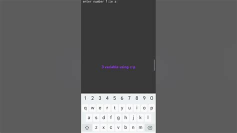 Swapping Programme Using Three Variable In C Programming Youtube