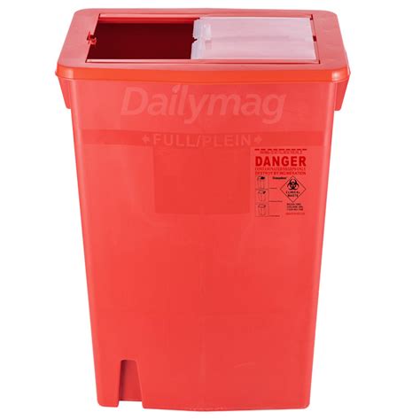 18 Gallon 68l Super Big Capacity Medical Sharps Container Sharps Container Sharps Box Needle