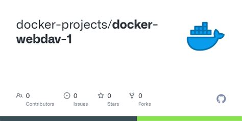 github docker projects docker webdav 1