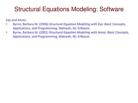 Ppt Path Models And Structural Equations Models Powerpoint Presentation Id 1458441