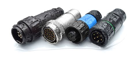 Ecomate® Circular Connectors Rugged Metal And Threaded Plastic