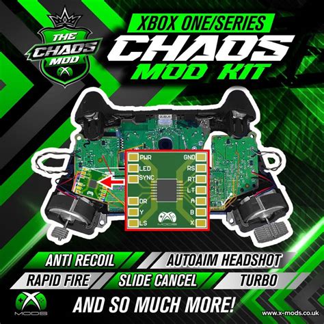 X Mods Uk Xbox Controller Chaos Diy Modkit