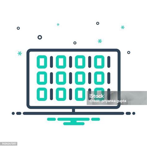 Dos Binary Stock Illustration Download Image Now Binary Code