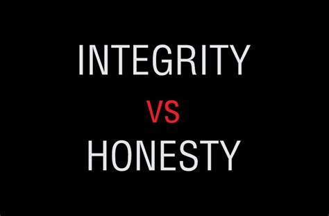 Integrity Vs Honesty The Key Difference Everyone Overlooks