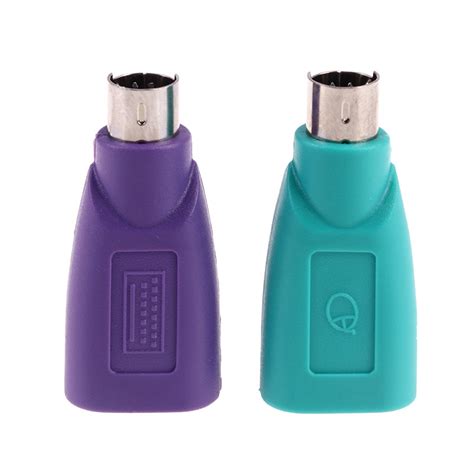 Jual High Quality Purple Green Converter Keyboard Mouse Ps2 Ps 2 To