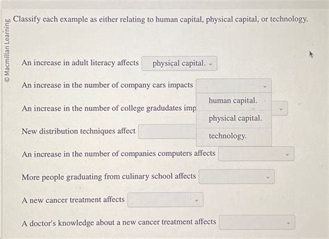 solved ¿ ﻿classify each example as either relating to human