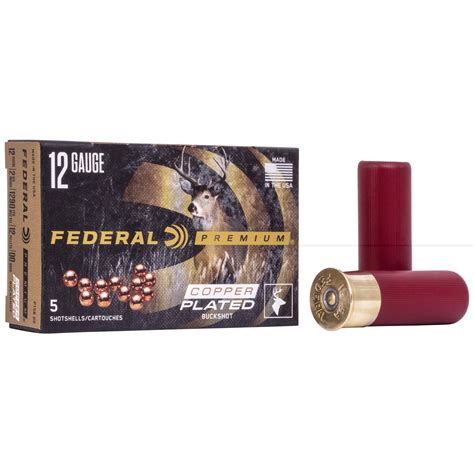 Federal Premium Vital Shok 12 Gauge 275 00 Buck 1 12oz Bucksh