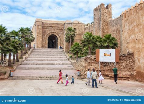 Kasbah Of The Udayas Editorial Stock Image Image Of Medina 52129774