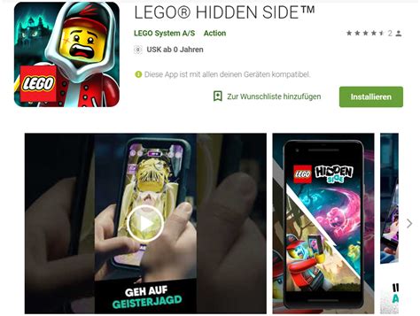 Lego Hidden Side Sommer 2019 Ios Und Android App Zum Download