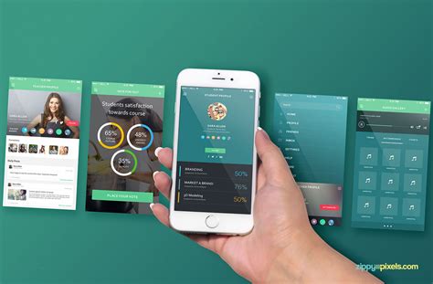 Iphone Perspective Screen Mockup Mockup World
