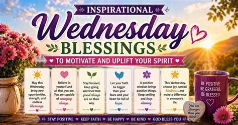 400 Wednesday Blessings To Brighten Your Midweek