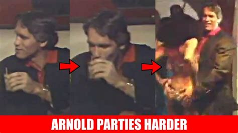 Rare Video Of Arnold Schwarzenegger Partying Hard Youtube